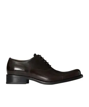 THE ROW Kai Lace-up Oxford With Elongated Toe And Extended Sole