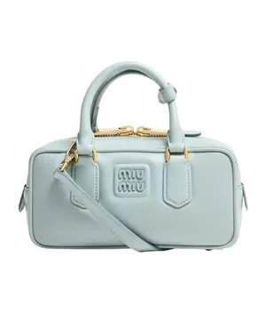 Miu Miu Arcadie Leather Bag - Blue