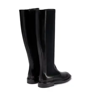 JIL SANDER Leather Knee-high Boots