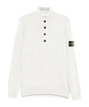 Stone Island High Neck Knitted Jumper