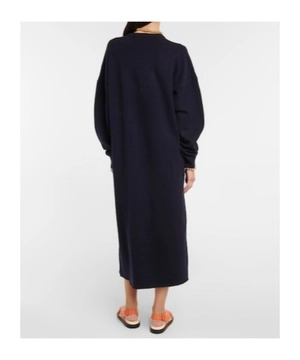 Extreme Cashmere Long Sleeve Knit Dress