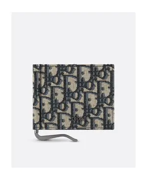 Dior Wallet With Bill Clip