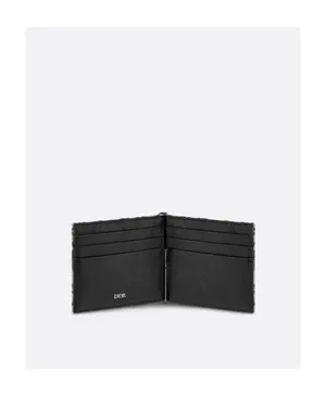 Dior Wallet With Bill Clip