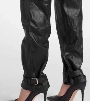 Dodo Bar Or Studded Leather Jumpsuit