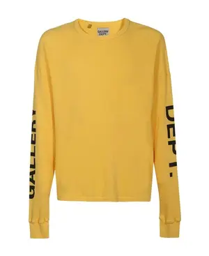 GALLERY DEPT. Logo Round-necked T-shirt