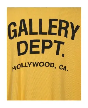 GALLERY DEPT. Logo Round-necked T-shirt