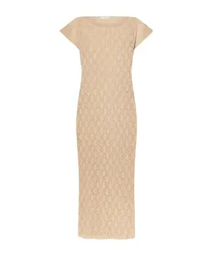 THE ROW Round Neck Dress - Nude