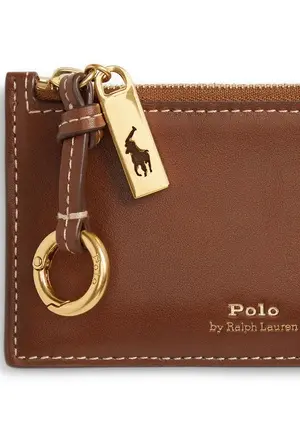 Polo Ralph Lauren Zip Leather Wallet