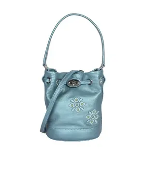 ZANELLATO Embroidered Floral Pattern Shoulder Bag