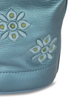 ZANELLATO Embroidered Floral Pattern Shoulder Bag