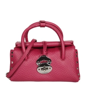 ZANELLATO Leather Tote Bag - Red