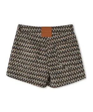 LANVIN Asymmetrical Hem Shorts