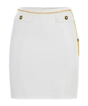 Elisabetta Franchi Chain-belt Mini Skirt