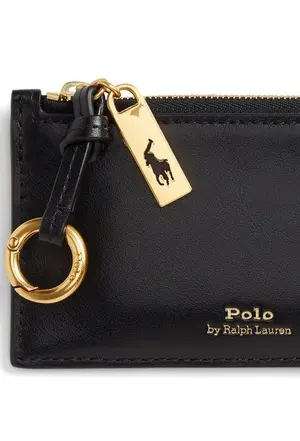 Polo Ralph Lauren Zip Leather Wallet