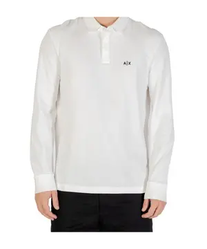 Armani Exchange Long-sleeved Polo Shirt
