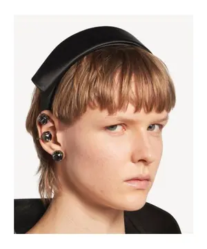 Balenciaga Toque Thin Headband