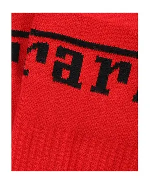 FERRARI Logo-print Socks