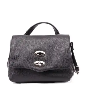 ZANELLATO Flip Shoulder Bag - Black