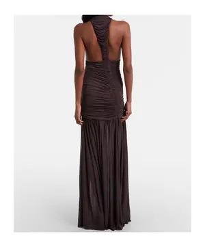 Christopher Esber Pleated Backless Dress
