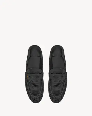 Saint Laurent Le Loafer Foldable In Eel