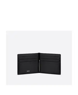 Dior Wallet With Bill Clip