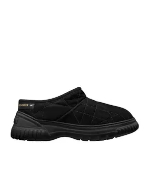 Dior Quilted Low-top Boots - Black