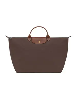 Longchamp Le Pliage Original L Travel Bag - Brown
