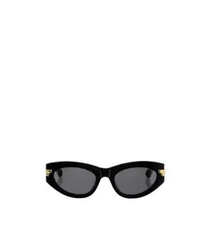 Bottega Veneta Logo Sunglasses - Black