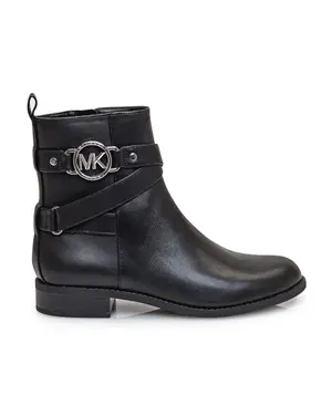 Michael Kors Rory Logo-plaque Boots - Black