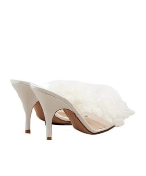 GIANVITO ROSSI Flower-decorated High Heels