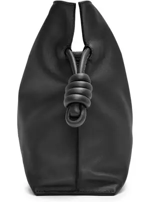 Loewe Medium Flamenco Clutch In Nappa Calfskin - Black