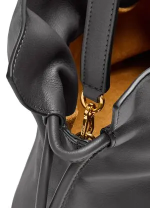 Loewe Medium Flamenco Clutch In Nappa Calfskin - Black