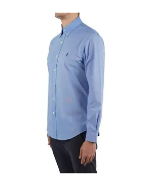 Polo Ralph Lauren Logo Embroidered Long Sleeved Shirt