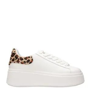 Ash Round-toe Sneakers - White