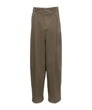 N.21 Casual Pants With Belt Loops - Brown