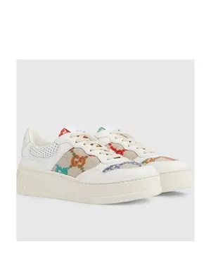 Gucci Gg Crossover Lace-up Sneakers