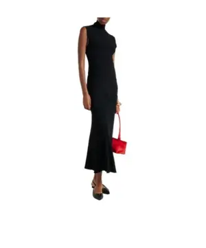 GIANVITO ROSSI Cutout Leather Slingback Flats