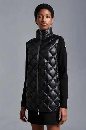 Moncler Padded Wool Cardigan
