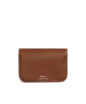 Polo Ralph Lauren Fold-over Leather Wallet