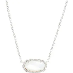 Kendra Scott Elisa Pendant Necklace - Iridescent