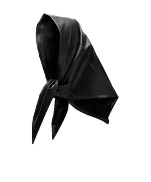 Magda Butrym Leather Scarf - Black