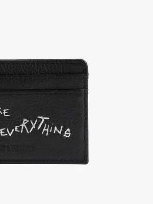 Zadig&Voltaire Zv Pass Graffiti Card Holder