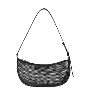 SAMSOE SAMSOE Mesh Shoulder Bag - Black