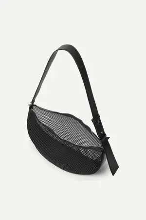 SAMSOE SAMSOE Mesh Shoulder Bag