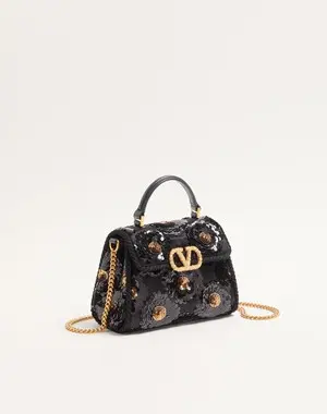 Valentino Garavani Sequined Shoulder Bag