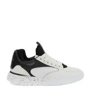 Alexander McQueen Court Tech Lace-up Sneakers - White