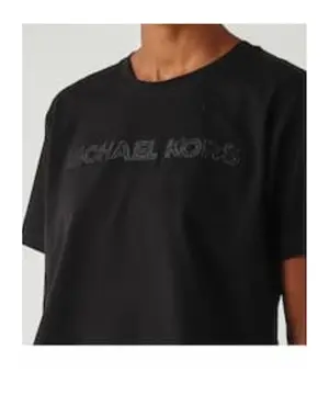 Michael Kors Logo Embroidered T-shirt