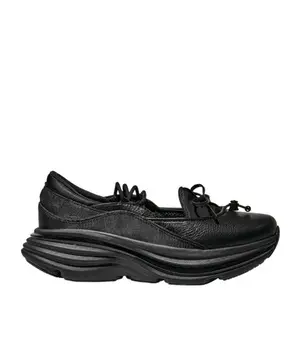 Hoka One One Bondi Mary Jane Shoes - Black/black
