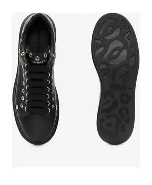 Alexander McQueen Oversized Eyelet Detail Sneakers