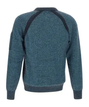 C.P. COMPANY Lens Appliqué Crew Neck Knitwear